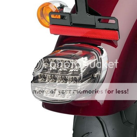 Street Glide rear light bar on a Road Glide | Road Glide