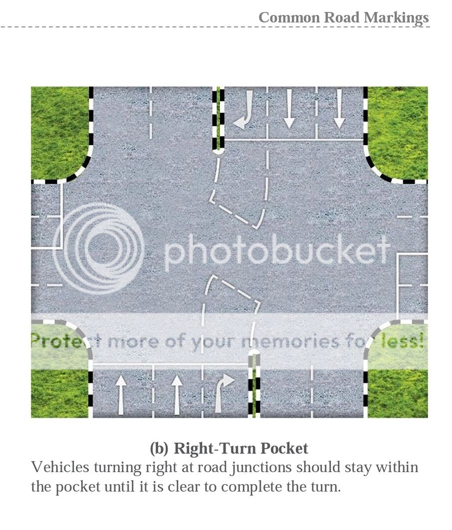 Junction with Right Turn Pocket + Red Arrow & Green Arrow ...